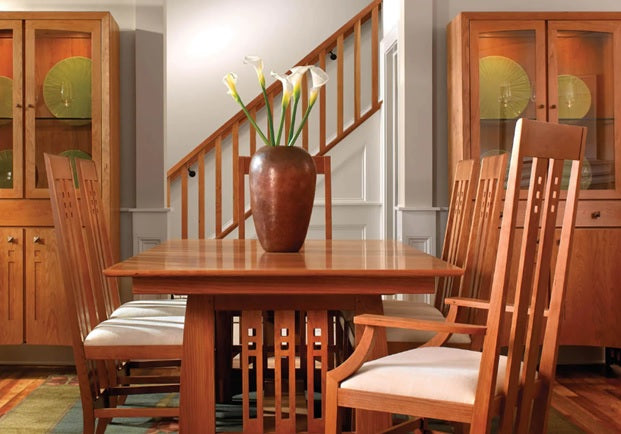 Create a Timeless Dining Room with the Highlands Trestle Table – Stickley