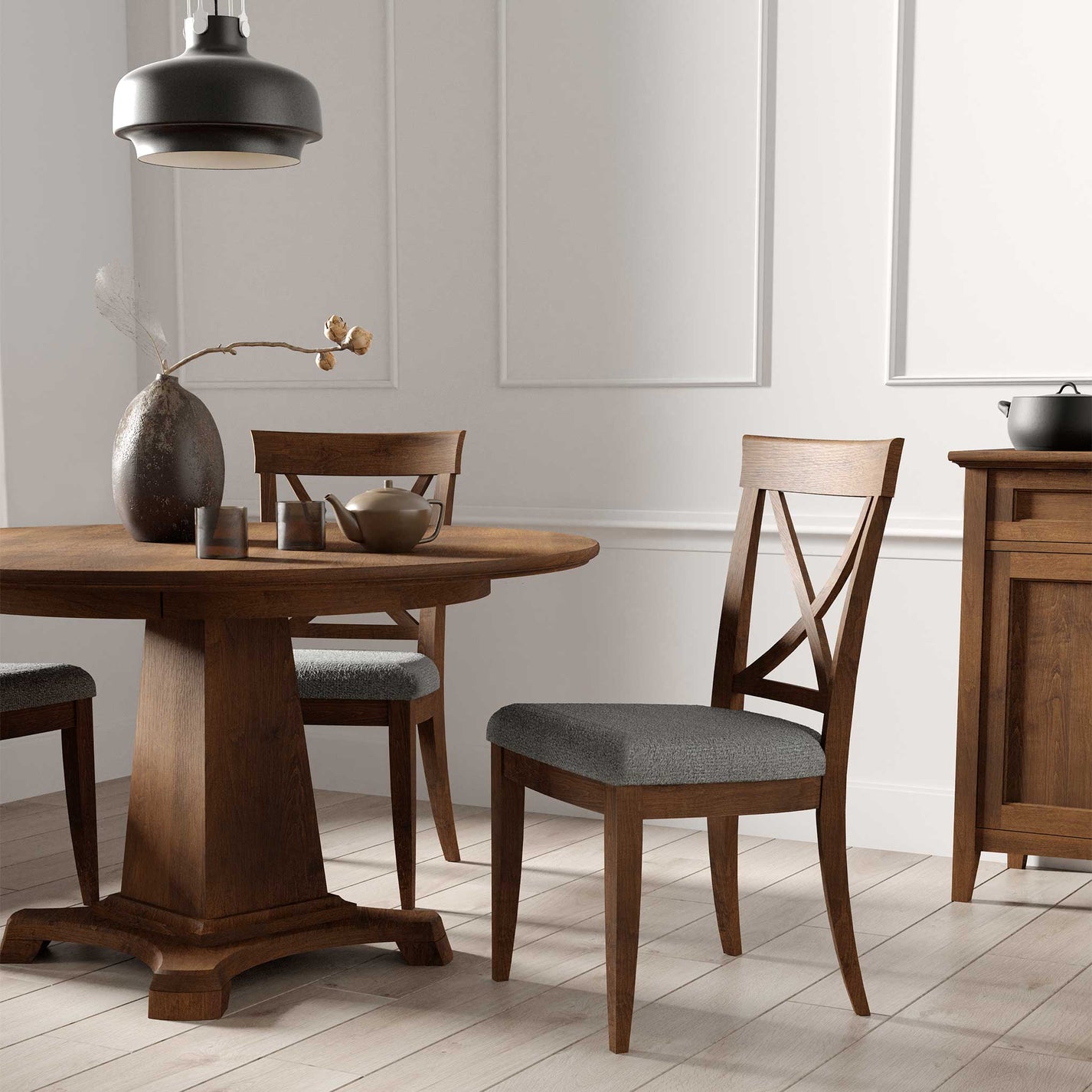 Revere 54-inch Round Dining Table – Stickley