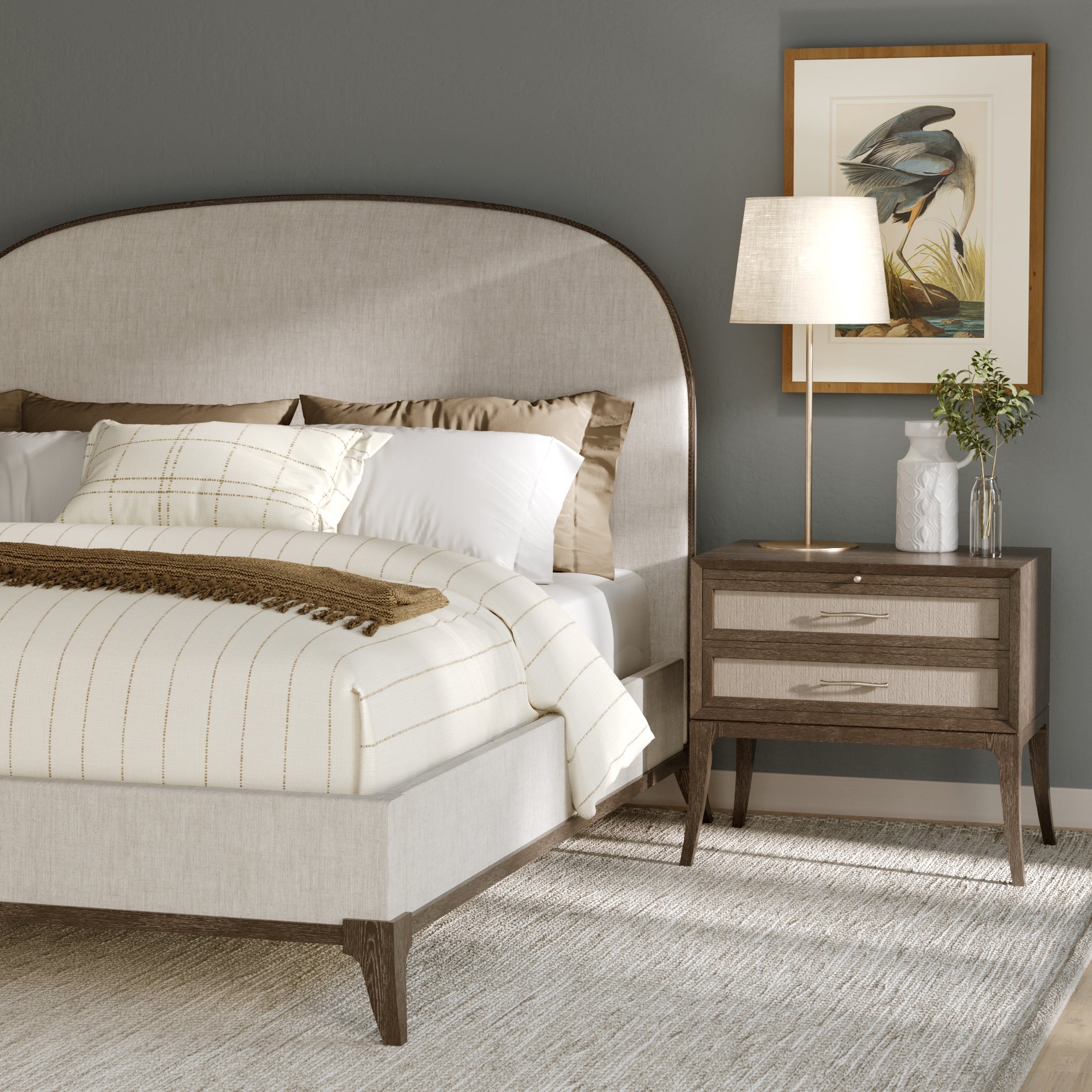 Maidstone Upholstered Bed – Stickley