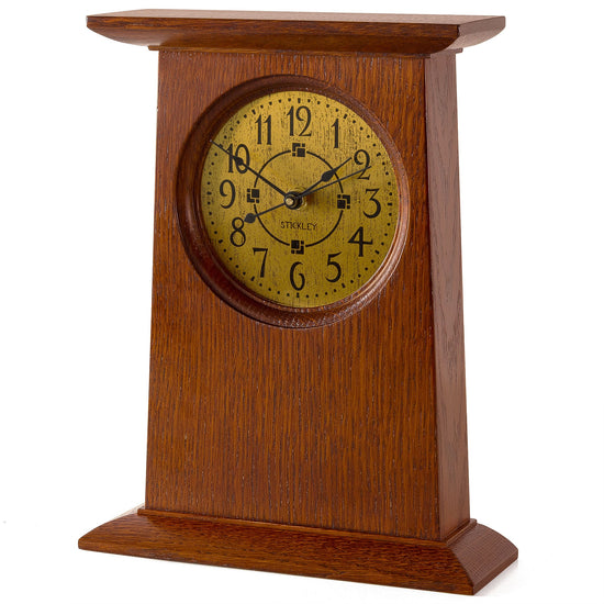 Mission Oak Mantel Clock – Stickley
