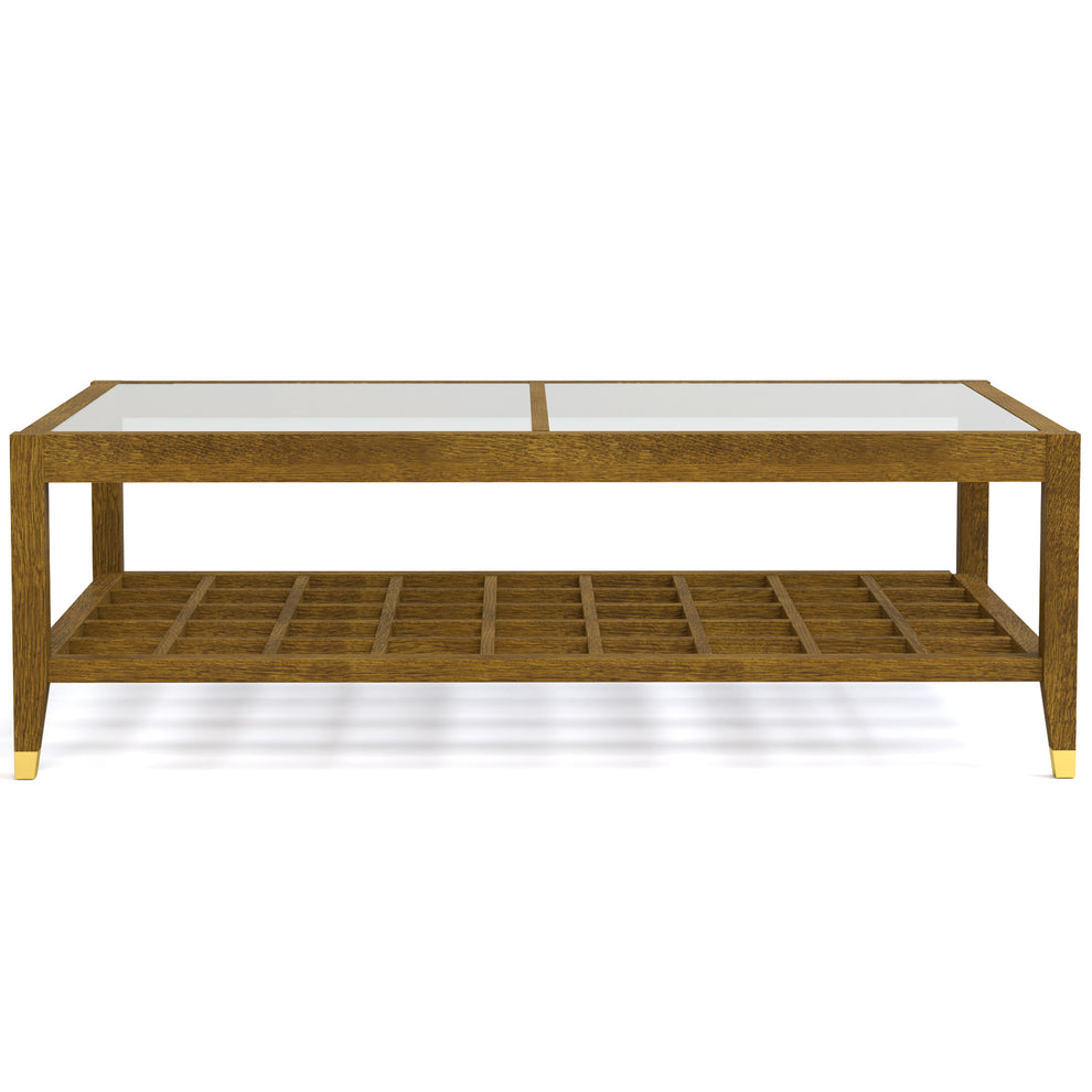 Surrey Hills Glass-Top Cocktail Table – Stickley