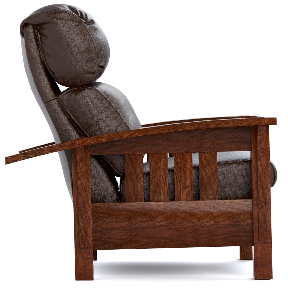 Bustle Back Bow Arm Morris Recliner – Stickley