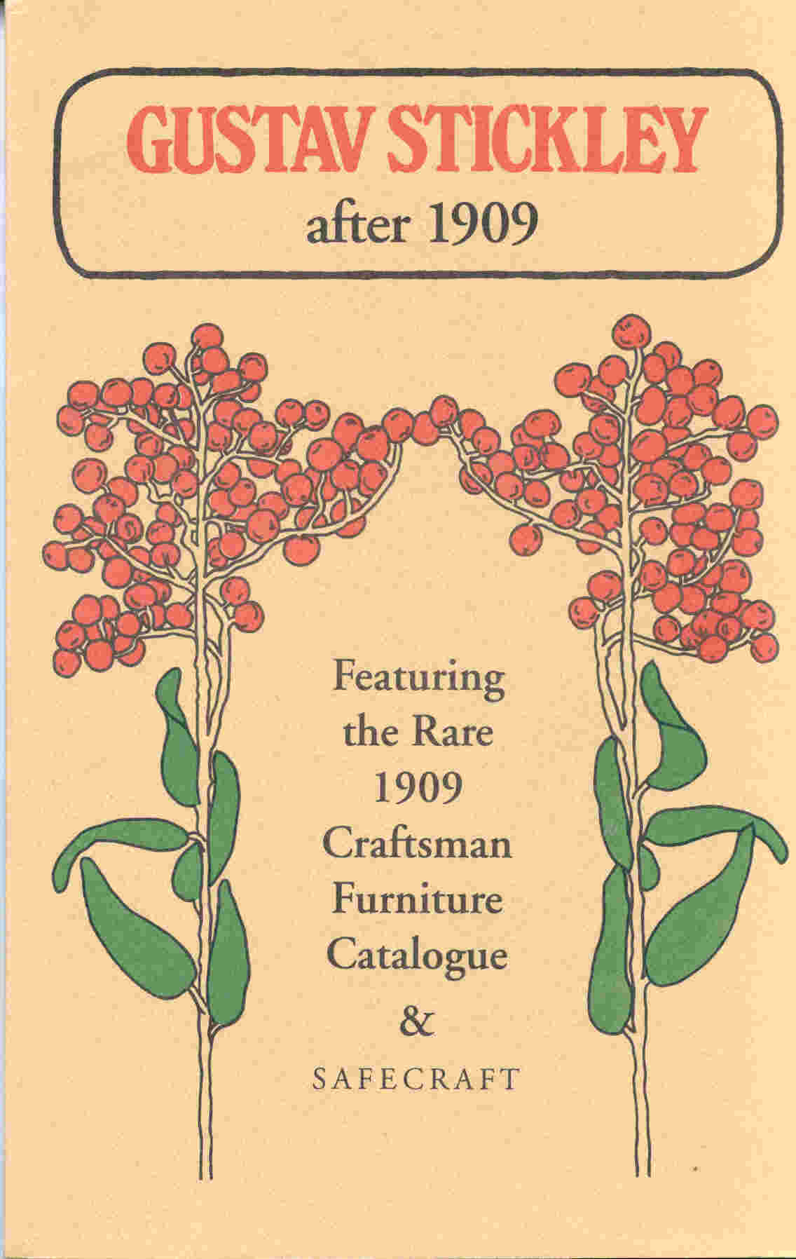 Gustav Stickley After 1909