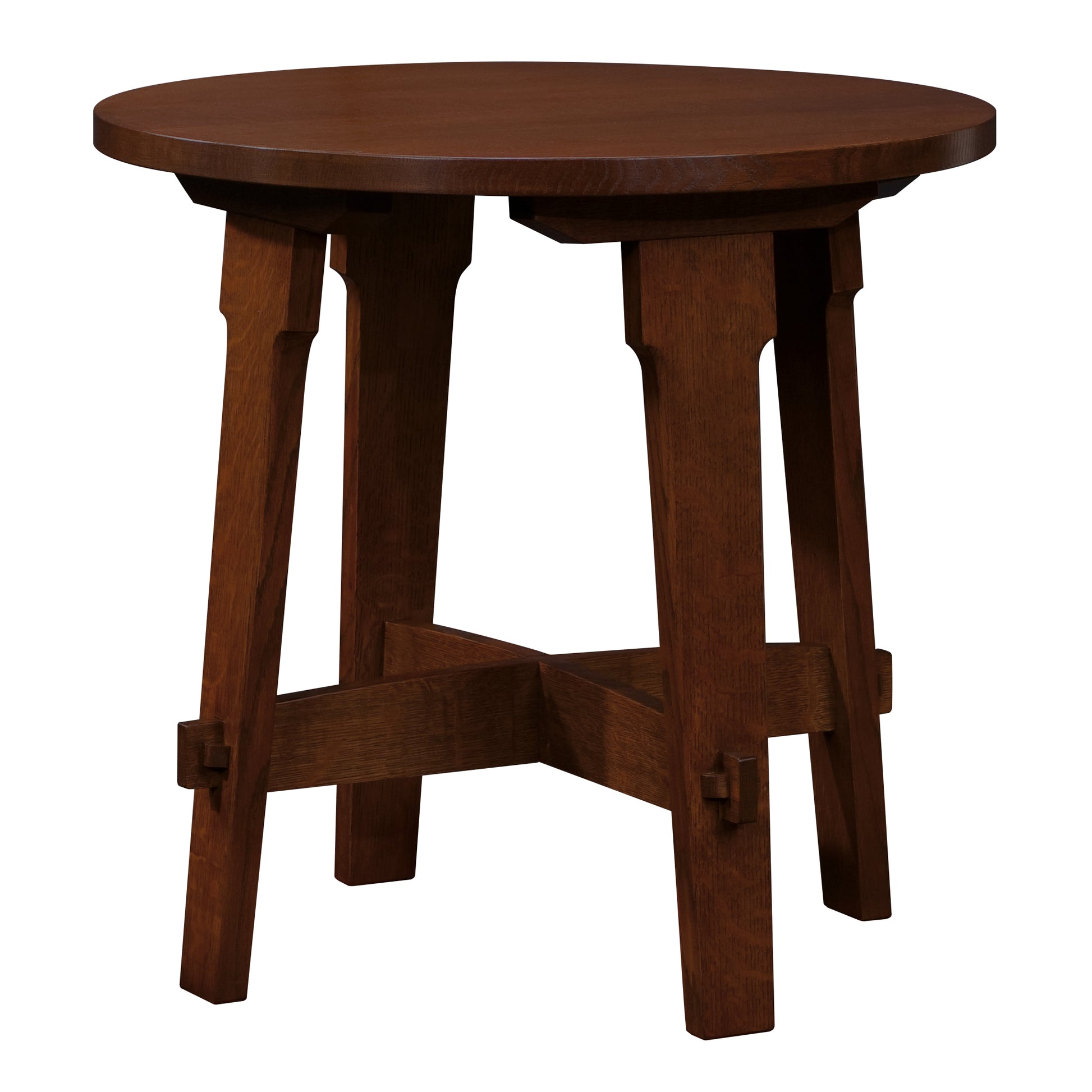 Gus Round Lamp Table – Stickley