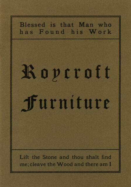 Roycroft Furniture – Stickley