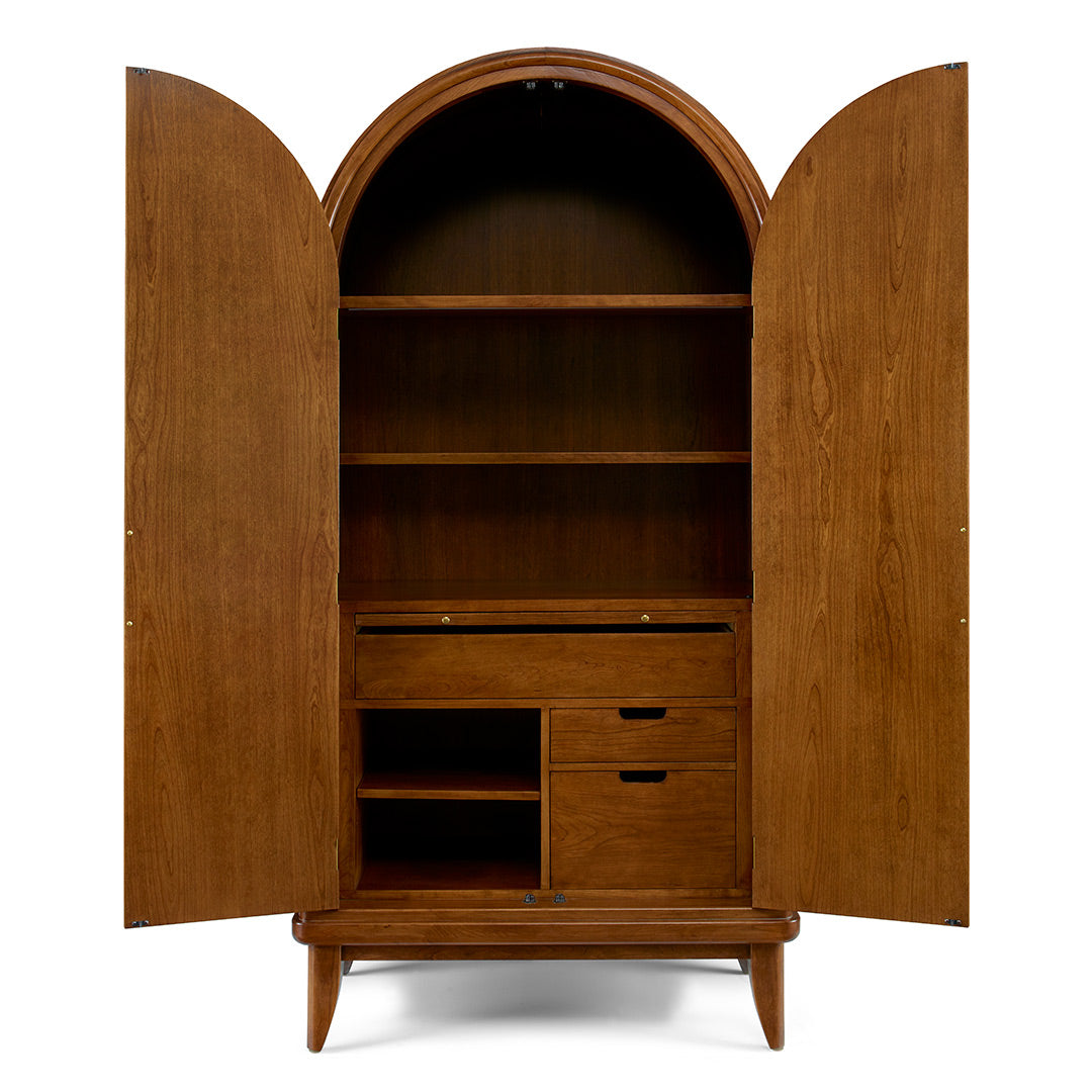 Martine Arced Wardrobe – Stickley